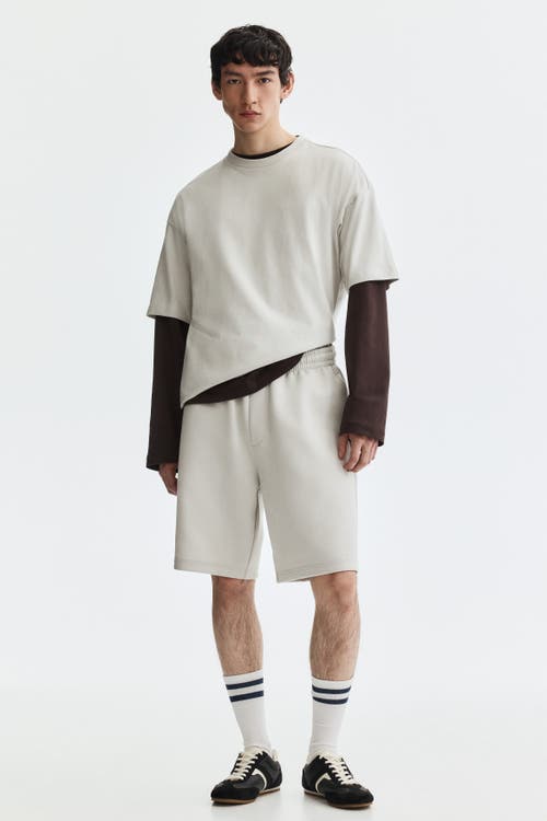 H&M Relaxed Fit Interlock Knee-Length Shorts
